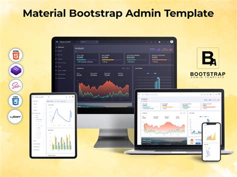 Explore Material A Comprehensive Bootstrap Admin Template