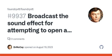 Door Is Locked Sound Is Not Propagated To Connected Clients · Issue
