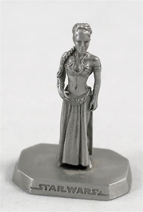 Princess Leia Jabba S Palace Star Wars Encore Rawcliffe Pewter Figurine