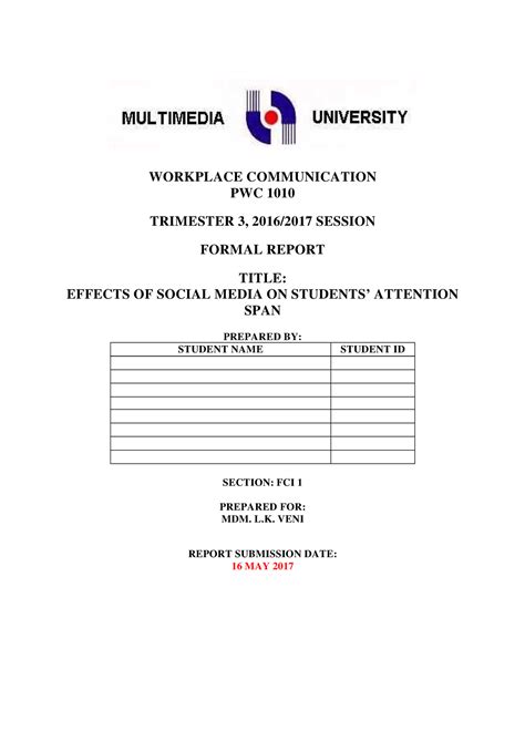 Assignment Report Template