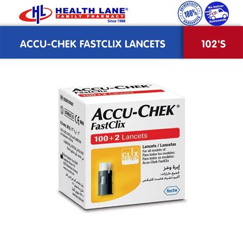 Accu Chek Fastclix Lancets 102s Shopee Malaysia
