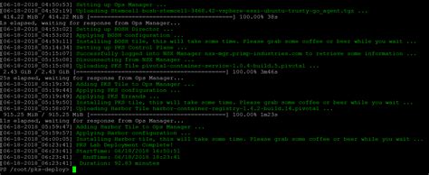 Automated Pivotal Container Service Pks Lab Deployment