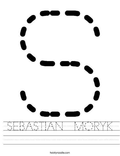 Cursive Name Tracing Worksheet Artofit