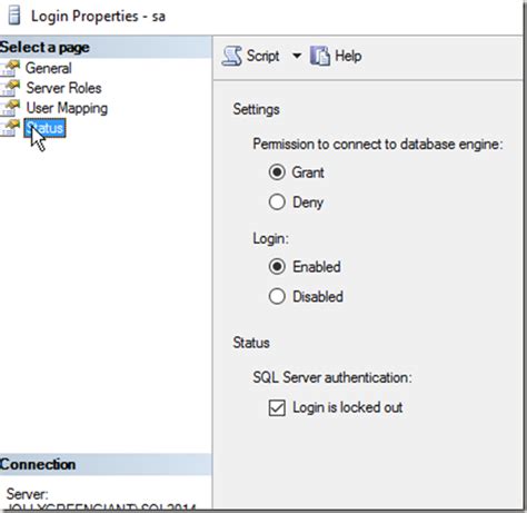 Locking Sa Sqlservercentral