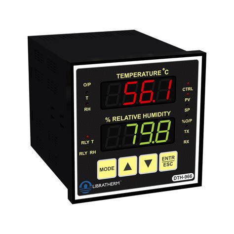 Temperature And Humidity Controller For Greenhouse Dth 966 A Libratherm Instruments