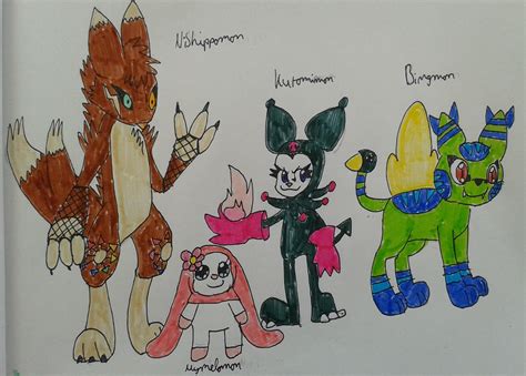 Digimon Oc By Mosaikki On Deviantart