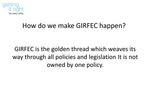 Ppt Implementing And Embedding Girfec In Our Schools Powerpoint Presentation Id 4167437