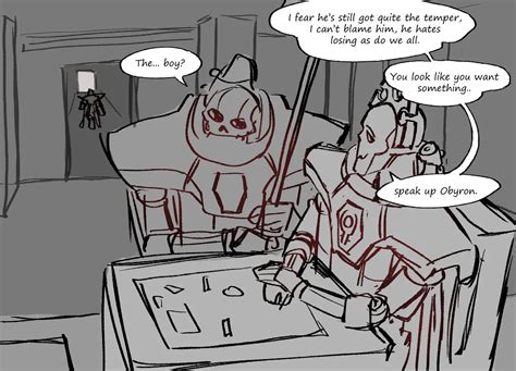 Nemesor Zandrekh And Lychguard Obyron Adopt Alpharius And Omegon Page