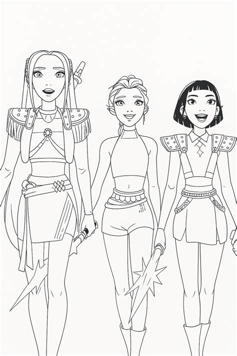 케이팝 데몬헌터스 색칠공부도안 무료 공유 🎨 아이들이 좋아하는 색칠놀이 2탄 네이버 블로그