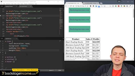 Css3 Tutorial For Beginners 29 Guide To Pseudo Classes Anchor Links Style Backstageincome