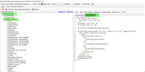 Xrmtoolbox Portal Code Editor Overview And Review The Readyxrm Blog By Nick Doelman