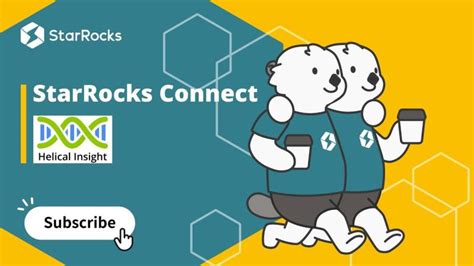 Starrocks Community Call Starrocks Helical Insight Helical It Solutions Dbt Databricks