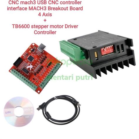 Jual Cnc Mach3 Usb Cnc Controller Dan Tb6600 Stepper Motor Driver