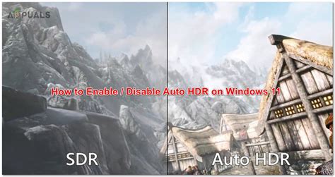 How To Enable Or Disable Auto HDR On Games On Windows