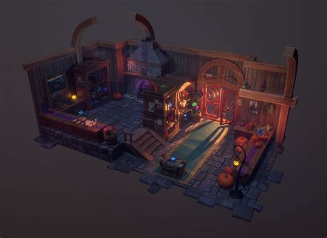 Claire Beard Magic Shop Magic Shop Interior Concept Art Building Art