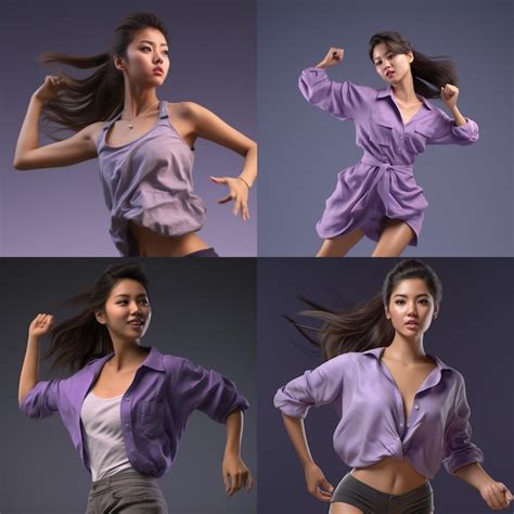 Premium Photo Sexy Girl Character