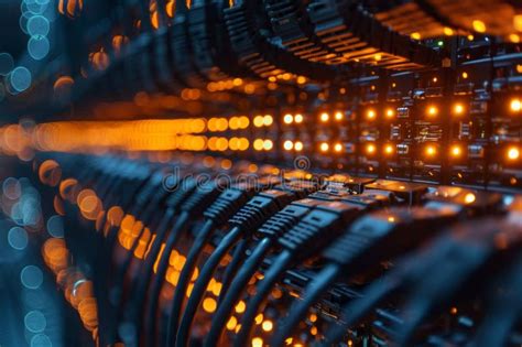 Structured Network With Wired Equipment For Data Storage And Transmission In Data Center