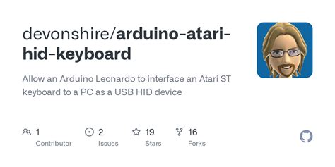 Github Devonshirearduino Atari Hid Keyboard Allow An Arduino