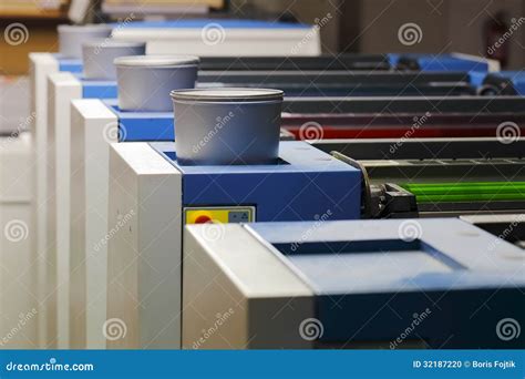Offset Printing Machine Royalty Free Stock Photo CartoonDealer Com