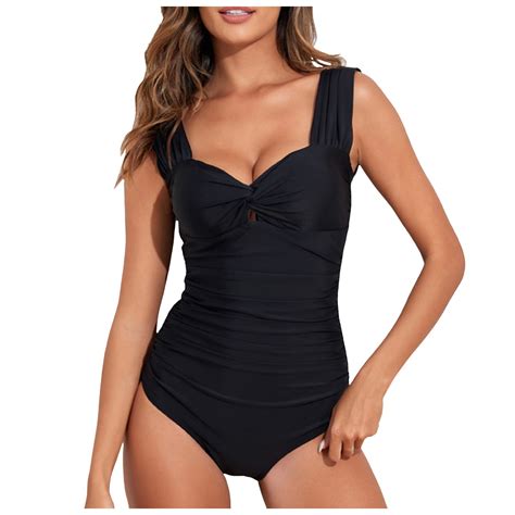 Women Swimsuit Vintage Bikinis Monokin Striped Beach Wear Swimwear Lady