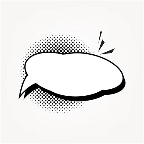 Premium Vector A White Promotion Bubble Shape And Element With Black