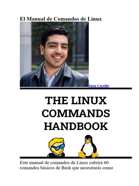 El Manual De Comandos De Linux Pdf Archivo De Computadora Distribución De Linux