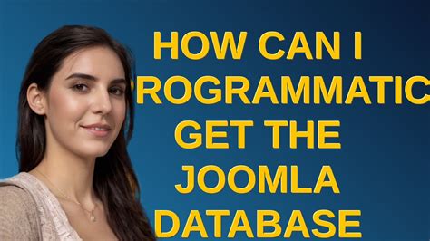 Joomla How Can I Programmatically Get The Joomla Database Prefix Using