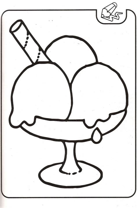 Dibujos De Helados Para Imprimir