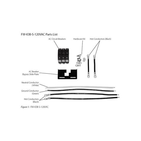 Fw Iob S 120vac Single Inverter Input Output Bypass For Fw250 Only