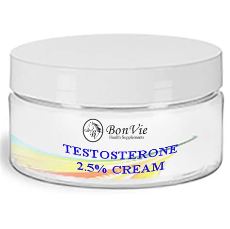 Testosterone Cream 025 50g Bonvie Health