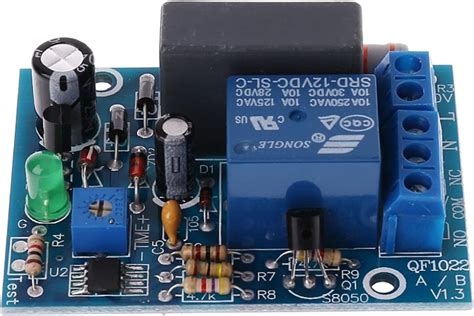 Amazon Com AC 220V Adjustable Timer Delay Switch Turn On Off Time Relay Module Time Relays T12
