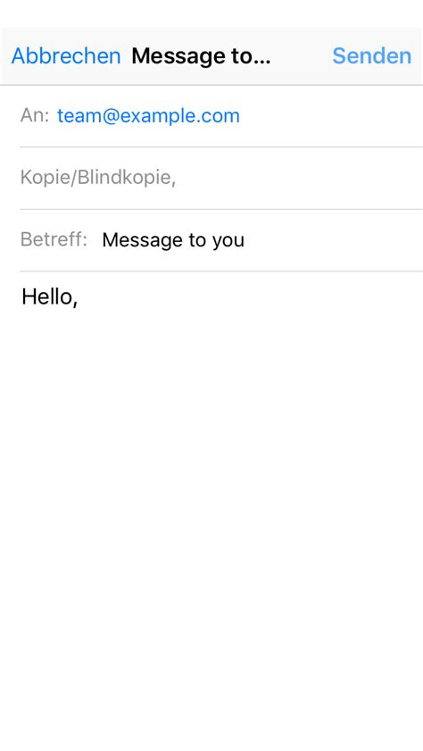 Ios Email Finished But The Send Email Window Does Not Close Stack