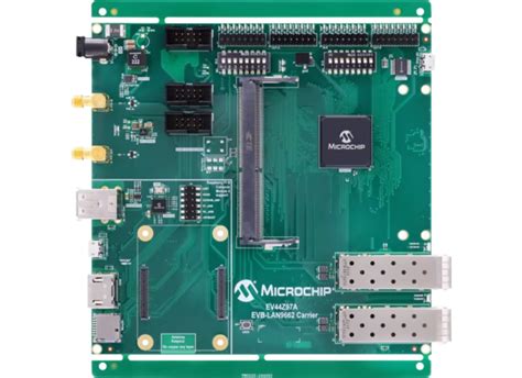 Evb Lan9662 Carrier Board Microchip Technology Mouser