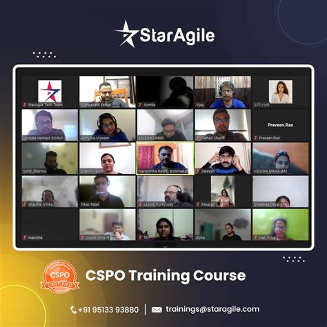Staragile On Linkedin Certified Scrum Product Owner Workshop By