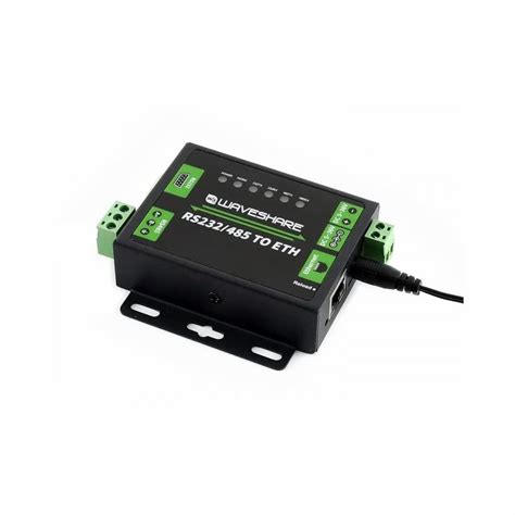 Waveshare Industrial RS232 RS485 To Ethernet Converter For Networking 12 At 2929 Piece In
