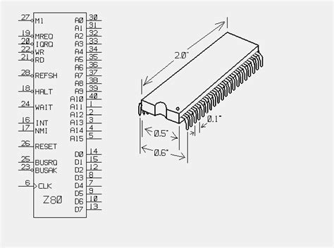 Zilog Z80 8 Bit Microprocessor