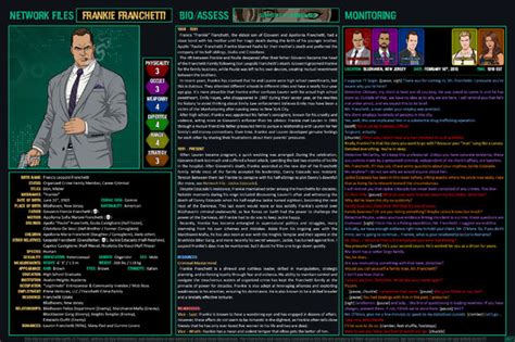 Network Files Frankie Franchetti Earth 27 Wiki Fandom