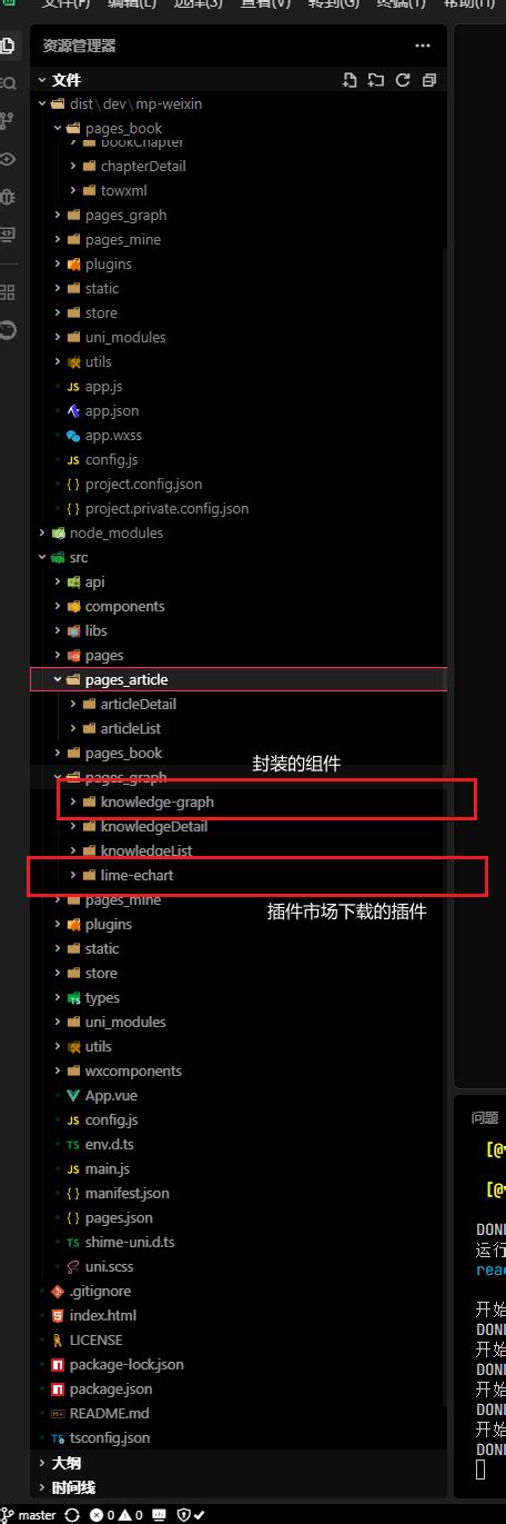 Uniapp 微信小程序使用 Lime Echart 组件转到分包 Csdn博客