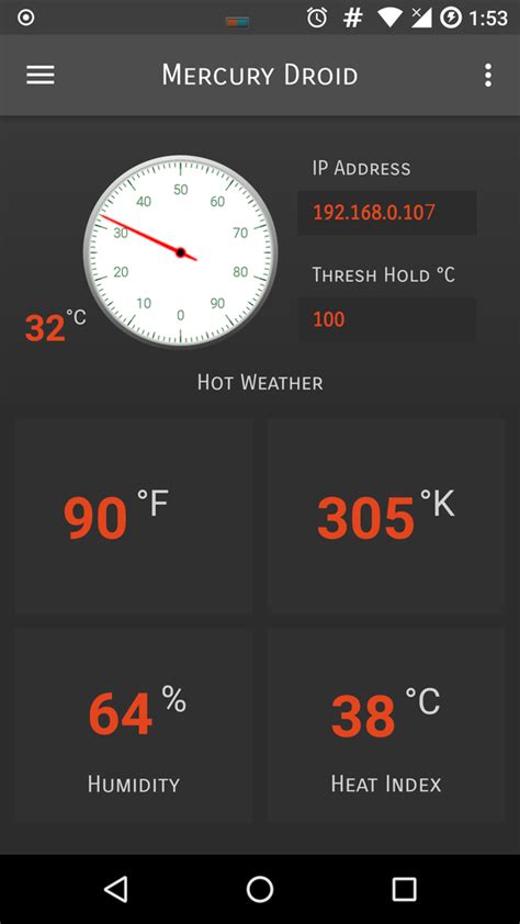 Iot Home Weather Monitoring System With Android Application Support