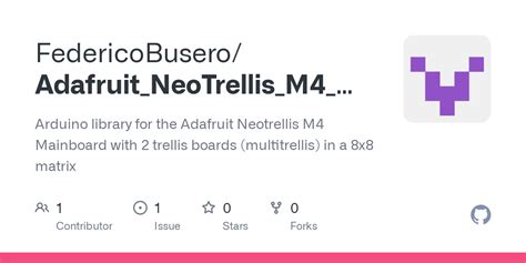 Github Federicobuseroadafruitneotrellism4multitrellis8x8 Arduino Library For The