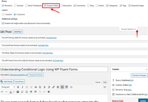How To Add Data To Wordpress Tables From Posts