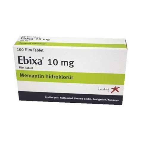 Ebixa 10mg Capsules Time Medical