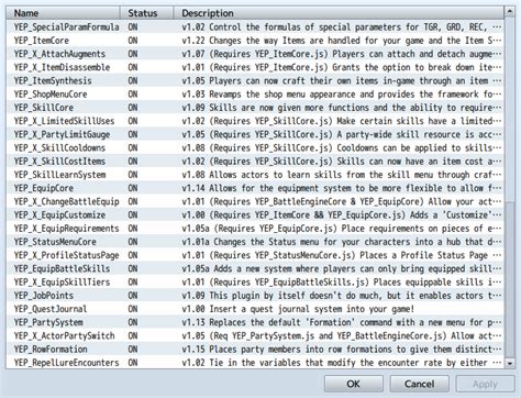 problem with yanfly stat allocation plugin rpg maker forums