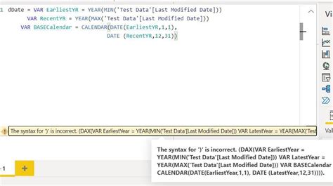 Can Someone Help Me Dax Syntax Error Rpowerbi
