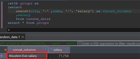Python How Can I Concatenate Columns Without Quotation Marks In The Results While Avoiding Sql
