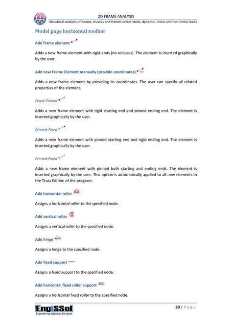 User Manual For 2d Frame Analysis Software Pdf