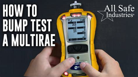 All Safe Industries On Linkedin How To Bump Test A Multirae Gas Detector