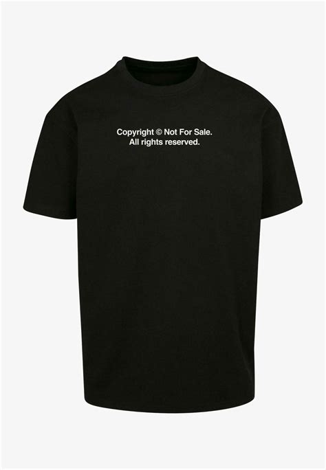 Upscale By Mister Tee Fingerprint Oversize T Shirt Print Black