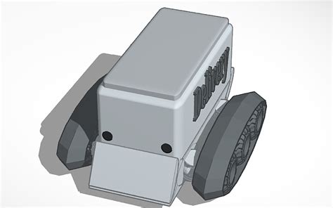 3d Design Mars Colony Package Delivery Robot Design Tinkercad