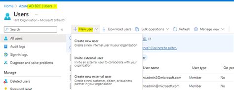 How To Add Azure Ad B2c User In Ad B2c Tenant Microsoft Qanda